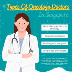 4 Types Of Oncology Doctors In Singapore